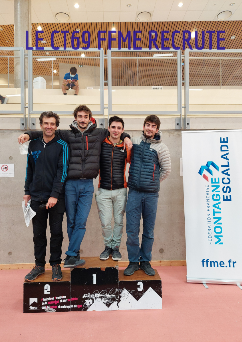Le CT69 FFME recrute - Actualité - FFME 69